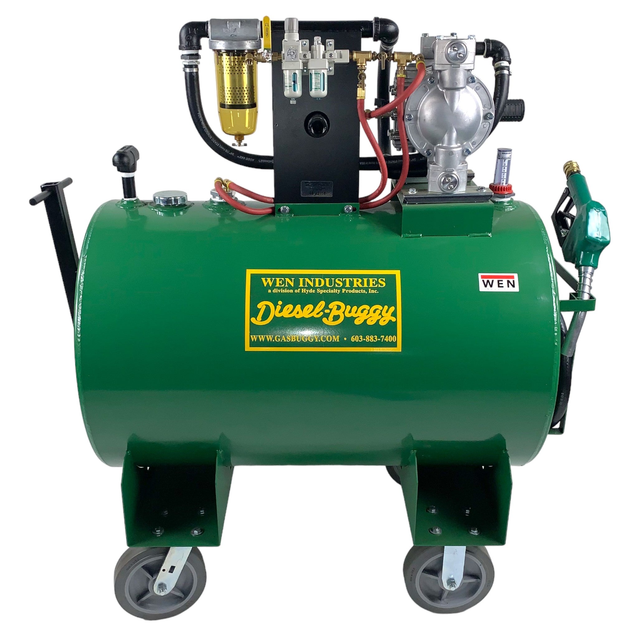 WEN Industries | Diesel Buggy®| Fueling Pump | Fuel Diesel Tank