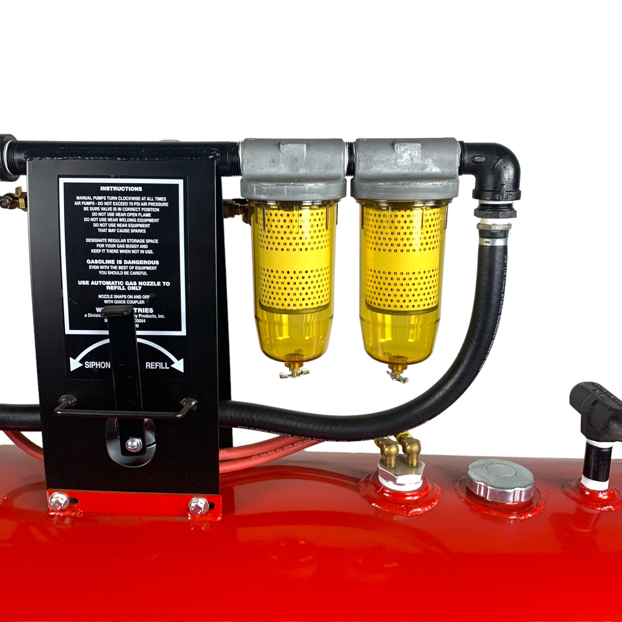 65 Gallon Gas Buggy® with Heavy Duty Diaphragm Air Pump – WEN Industries