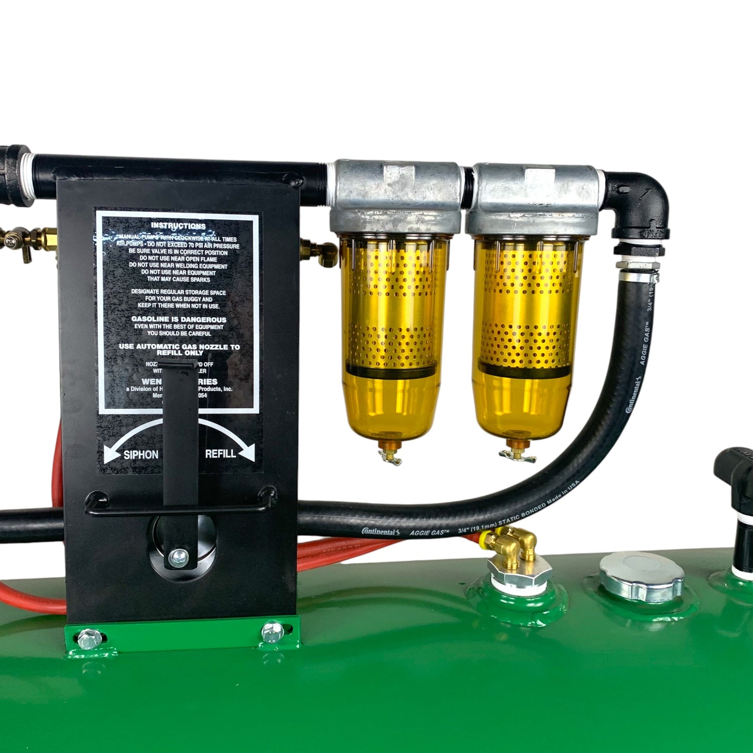 250 Gallon Diesel Buggy® with Heavy Duty Diaphragm Air Pump (Fork Chan ...