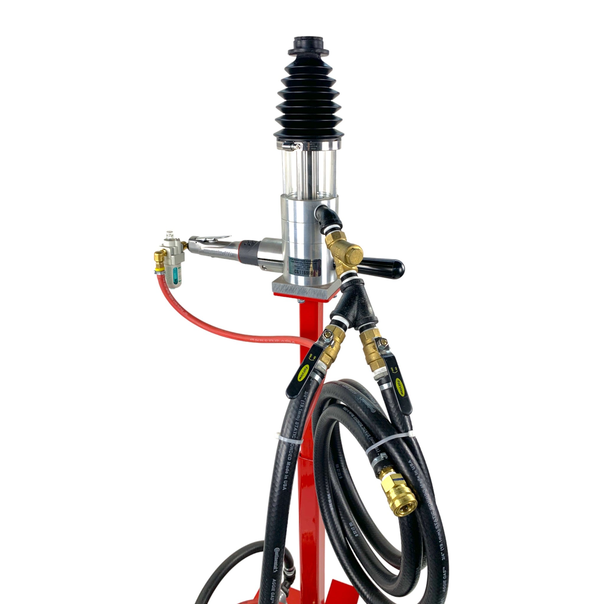 TD950 Fuel Tank Drill System with Sight Glass, Heavy Duty Diaphragm Ai ...